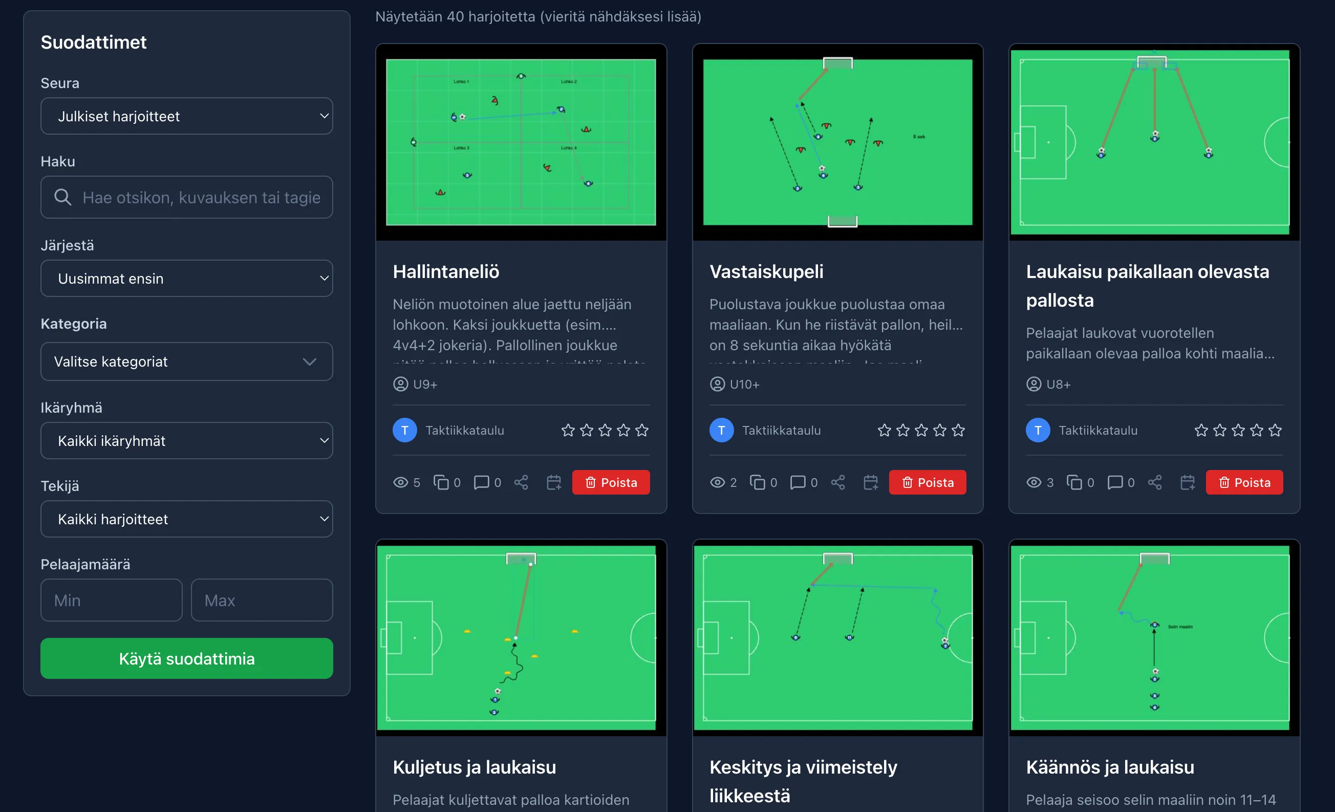 TacticsBoard - Football Practice Planning for Coaches